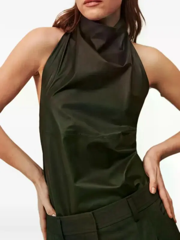 TWP High-neck Sleeveless Top