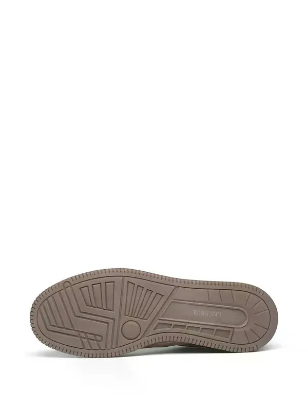LES DEUX Perforated Suede Sneakers
