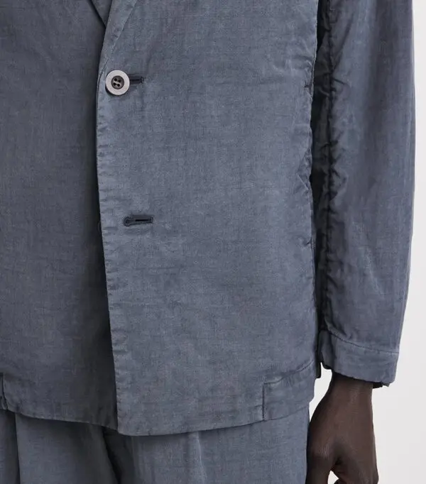 Issey Miyake Cotton Pigment-dyed Blazer