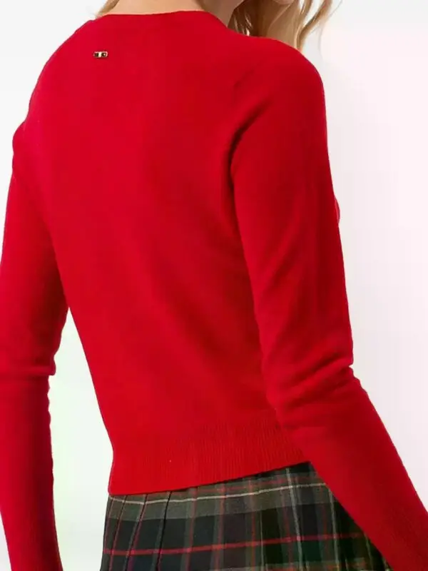 FRACOMINA Buttoned Long-sleeved Cardigan