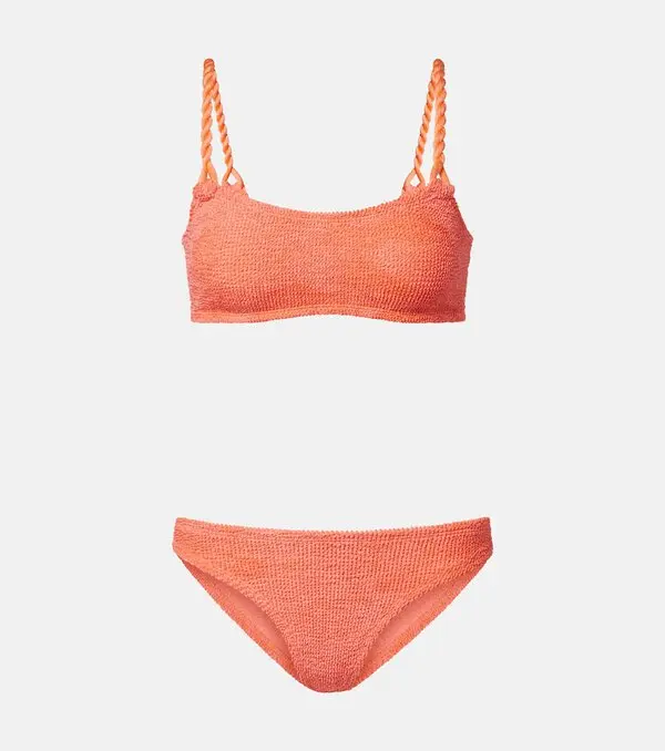 Hunza G Phoebe Bikini Set - Orange
