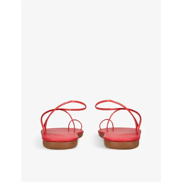 ANCIENT GREEK SANDALS Kansiz Faux-leather Sandals - Red