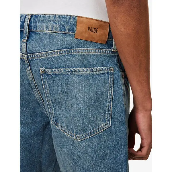 Paige Darnell Mid-rise Denim Shorts