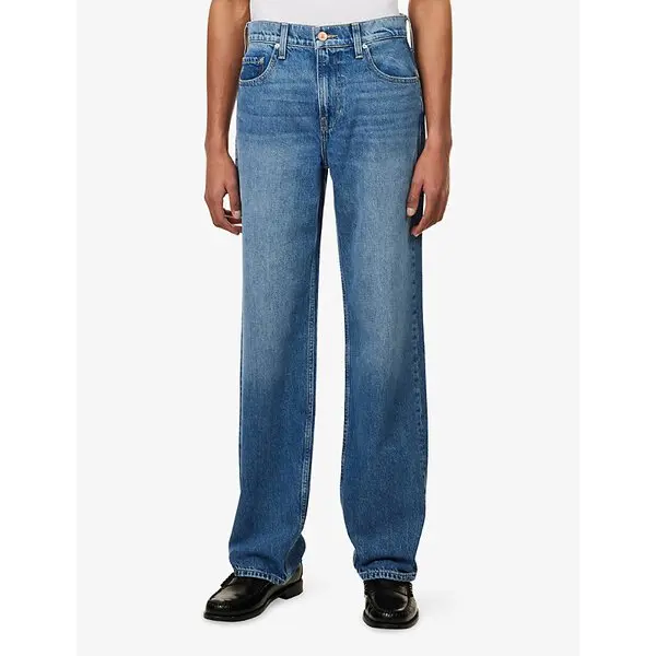 Paige Doheny Relaxed Straight Denim Jeans