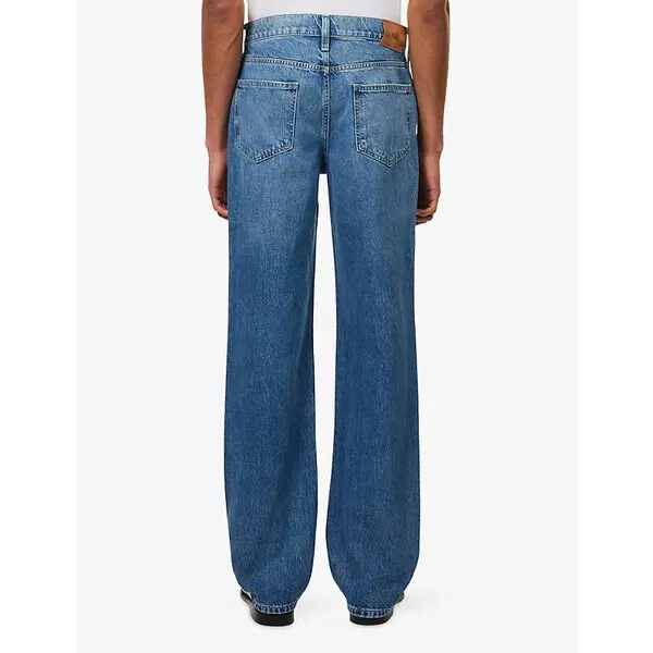 Paige Doheny Relaxed Straight Denim Jeans