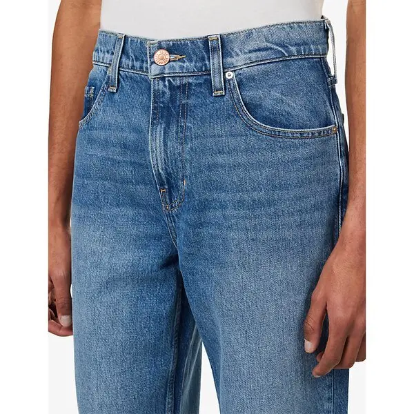 Paige Doheny Relaxed Straight Denim Jeans