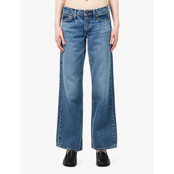 Rag & Bone Saige Straight-leg Denim Jeans