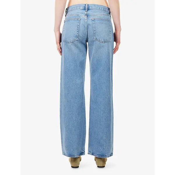 FRAME The Lowkey Straight-leg Denim Jeans