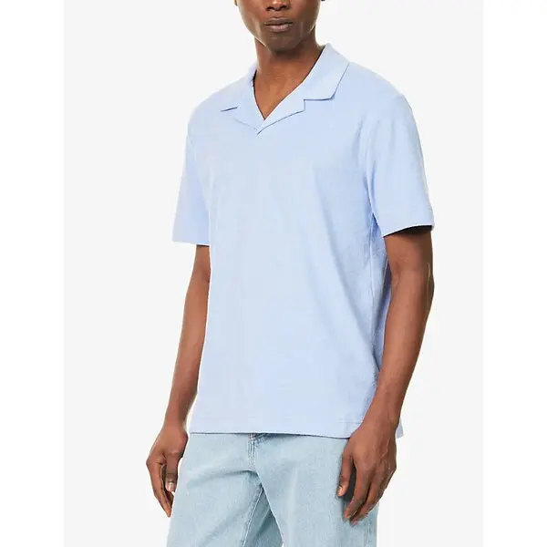 Sunspel Towelling Cotton Polo Shirt