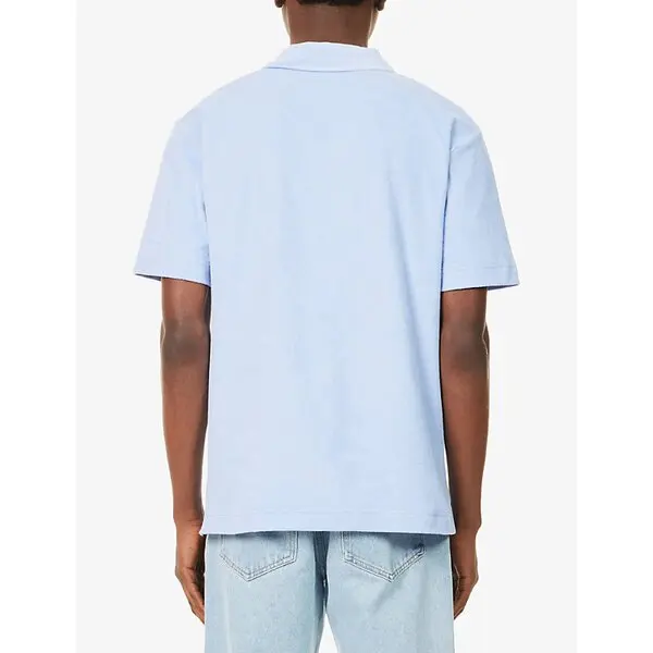 Sunspel Towelling Cotton Polo Shirt