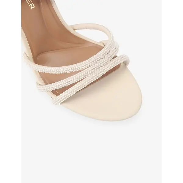 Kurt Geiger Embellished Stiletto Heel Sandals