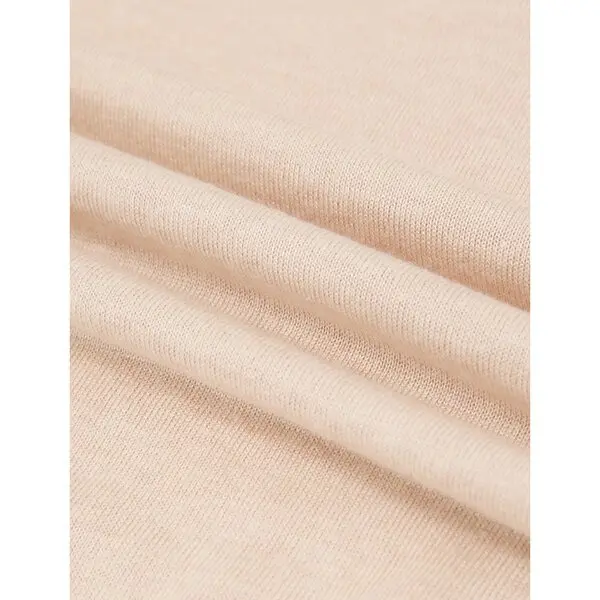 REISS Livy Short-sleeve Silk And Linen-blend Top - Neutral