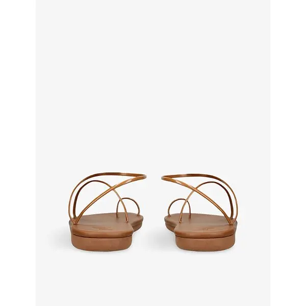 ANCIENT GREEK SANDALS Kansiz Faux-leather Sandals - Camel