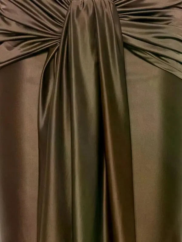 VENUJA Gathered Draped Skirt
