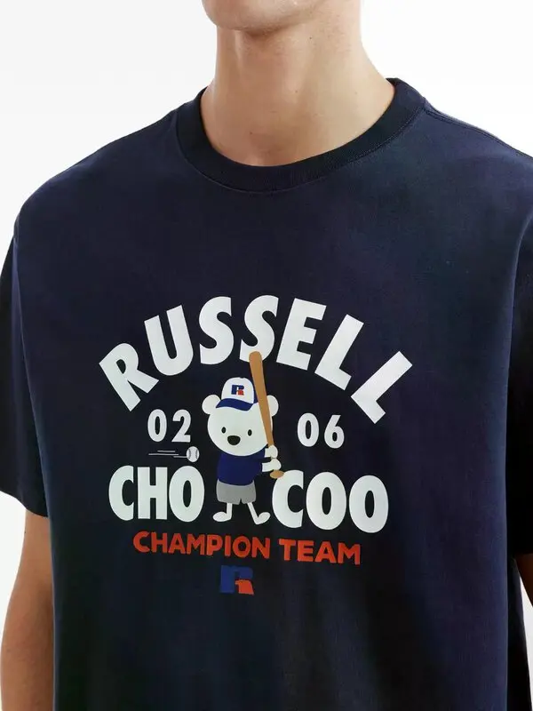 CHOCOOLATE Bear-print T-shirt