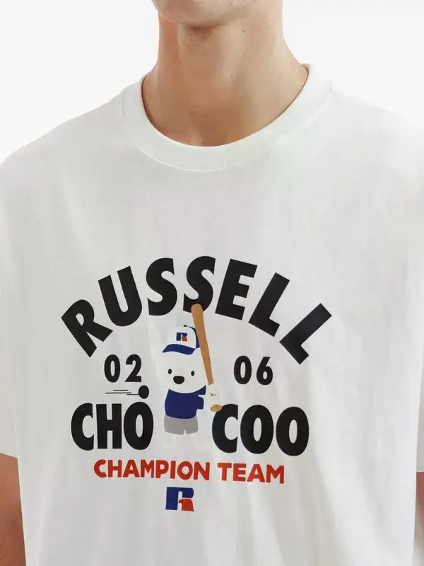 CHOCOOLATE Bear-print T-shirt