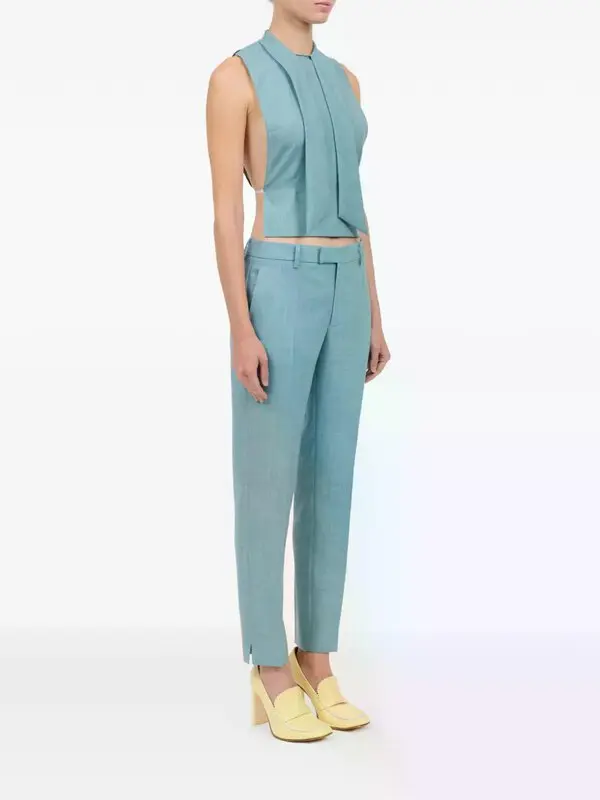 MAISON MARGIELA Cropped Scarf Top