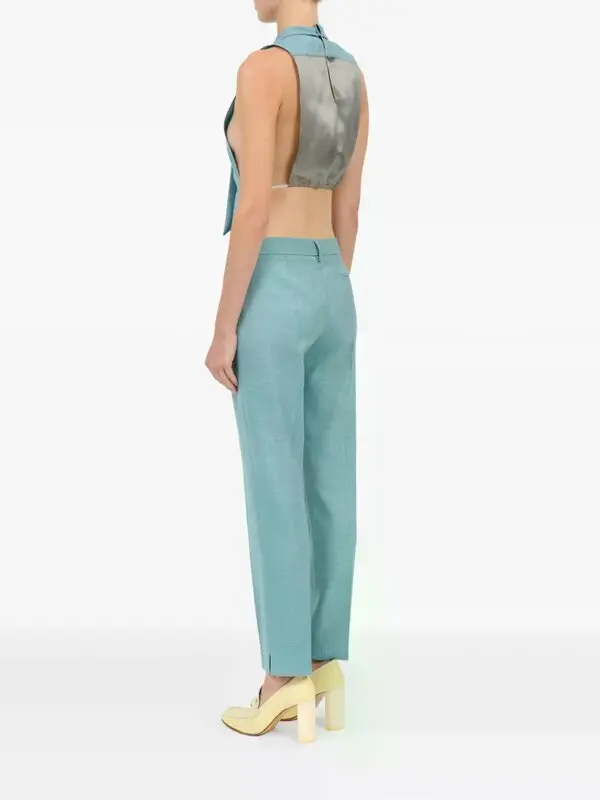 MAISON MARGIELA Cropped Scarf Top