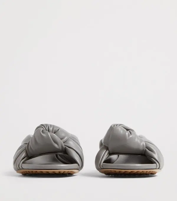 Bottega Veneta Leather Knot Mules