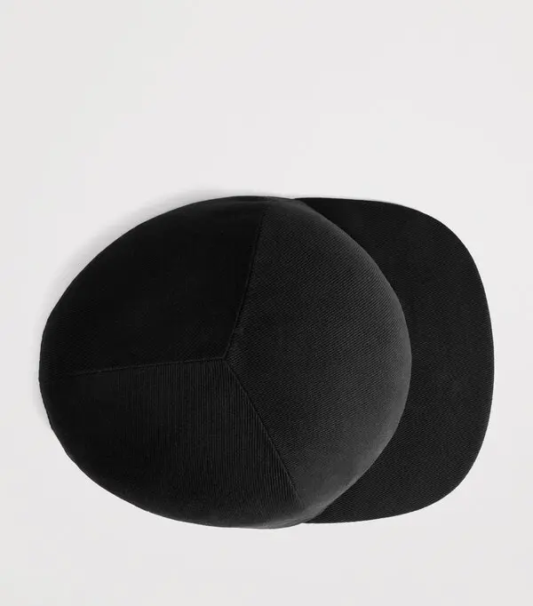 Balenciaga Cotton High Crown Cap - Black