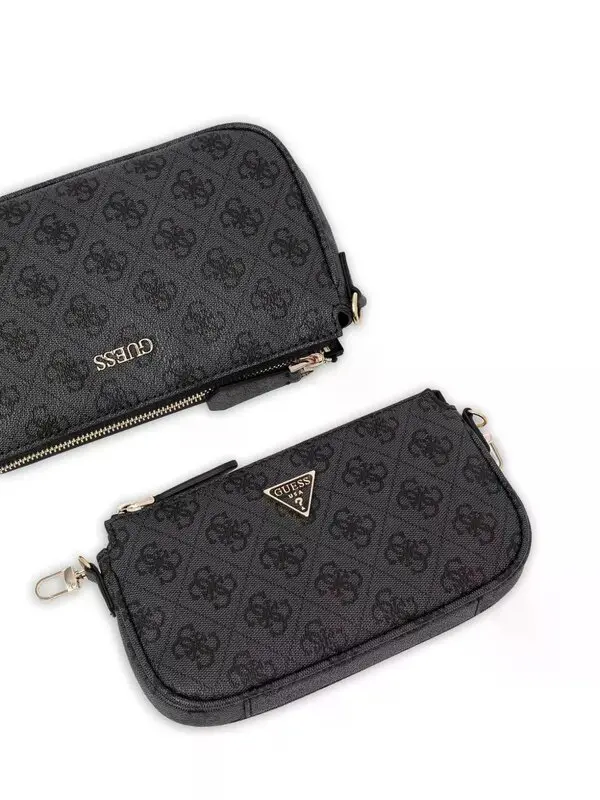 Guess Noelle Zip Monogram Cross Body Bag
