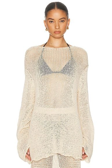 Khaite Davet Top - Ivory