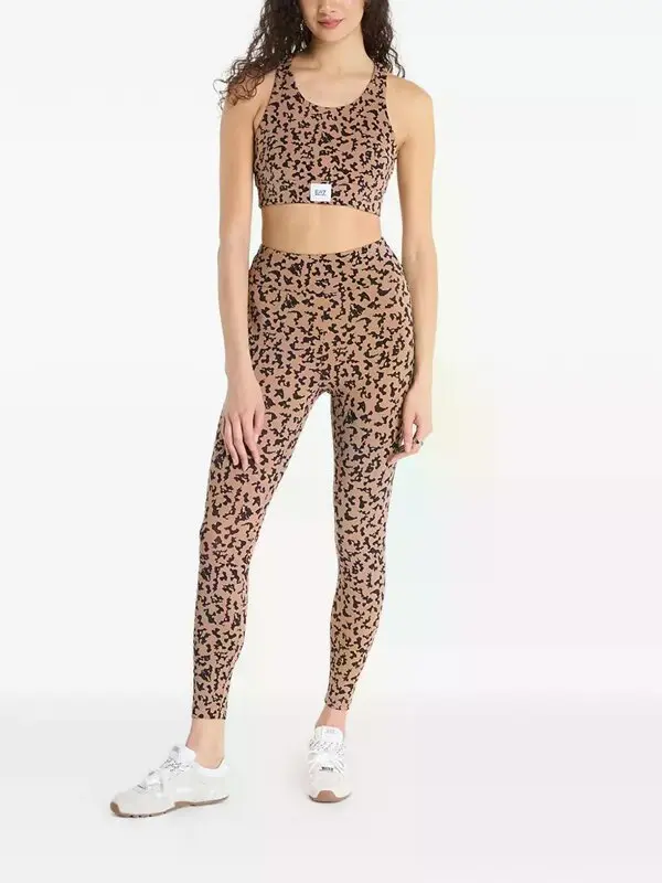 EA7 Leopard-print Leggings
