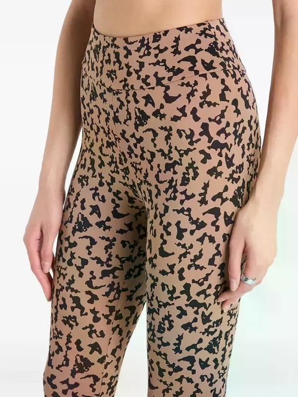 EA7 Leopard-print Leggings