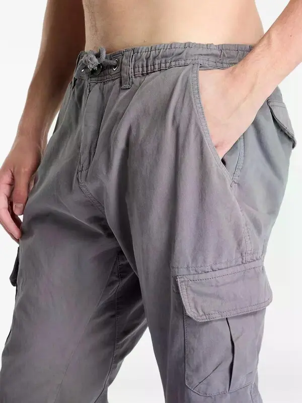 URBAN CLASSICS Elasticated Waist Cargo Pants With Drawstring