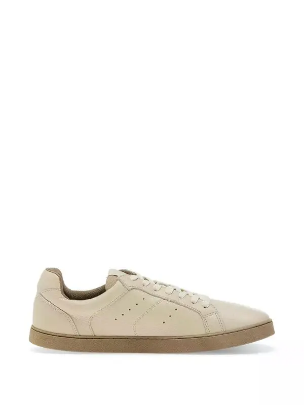 GROUNDIES Leather Sneakers - Neutrals