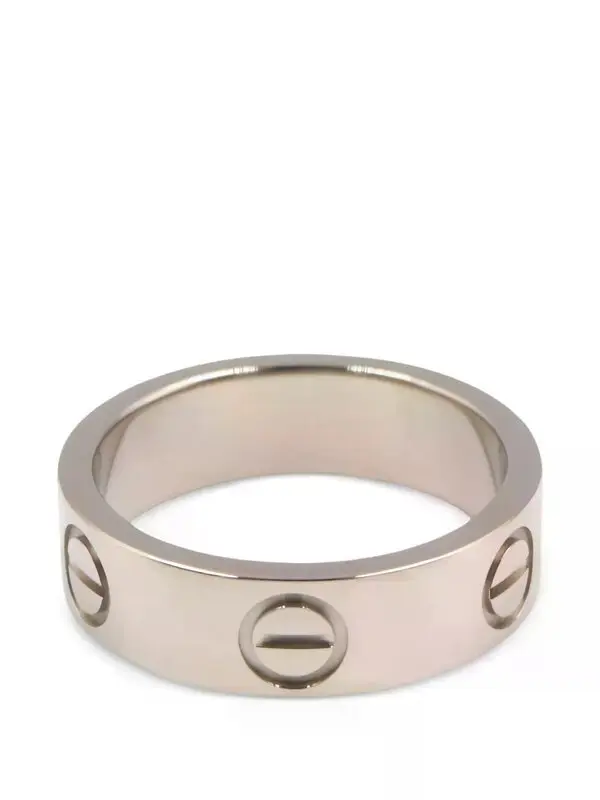 Cartier 1996 Love Ring In White Gold