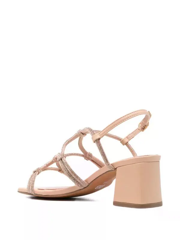 BIBI LOU Crystal-embellished Caged Sandals