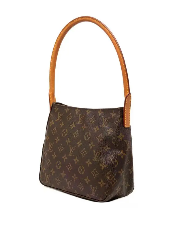 LOUIS VUITTON 2002 Looping Mm Shoulder Bag - Brown
