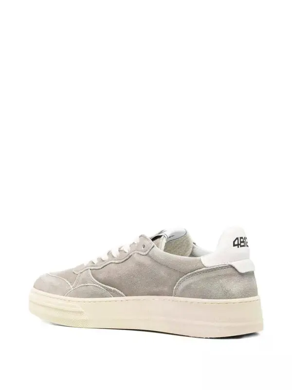 4B12 Hyper Suede Lace-up Sneakers