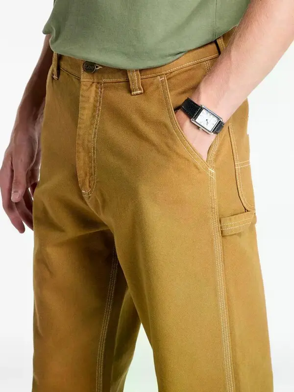 LEEM Carpenter Contrast-stitch Trousers