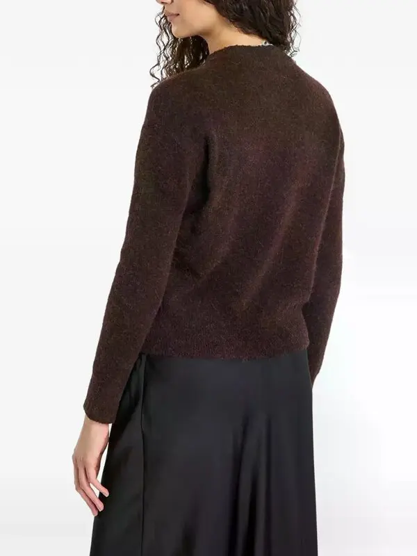 SAMSOE SAMSOE Brushed-knit Crew Neck Sweater