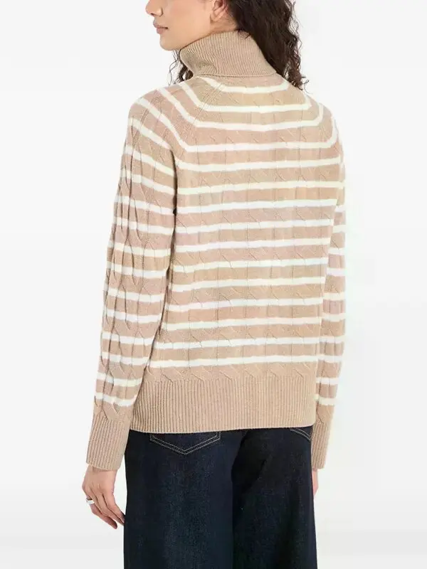 Tommy Hilfiger Cable-knit Striped Sweater