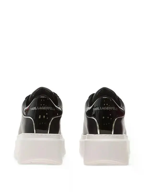 Karl Lagerfeld Anakapri Crystal-embellished Platform Sneakers