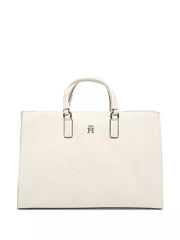 Tommy Hilfiger Monogram-embossed Tote Bag - Neutrals