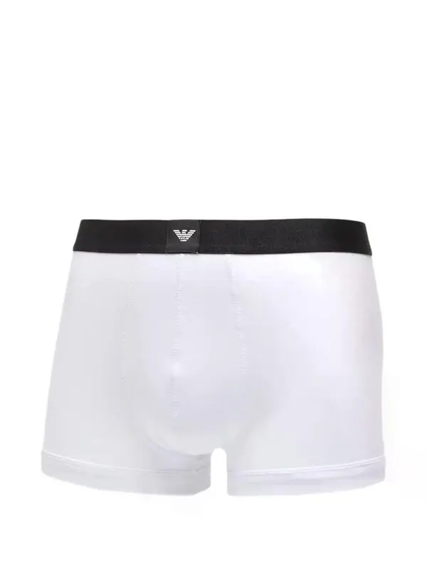 EA7 Logo-waistband Boxers - Red