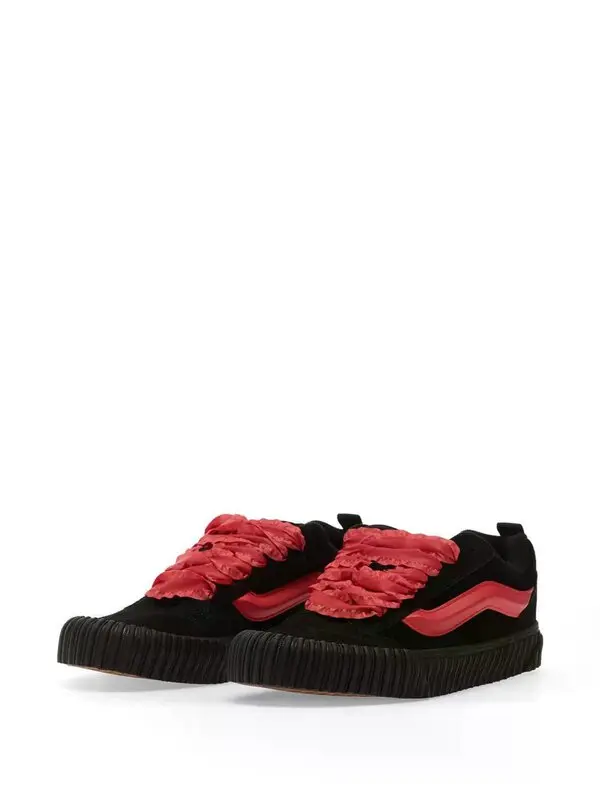 VANS Ruffled Lace-up Sneakers - Black