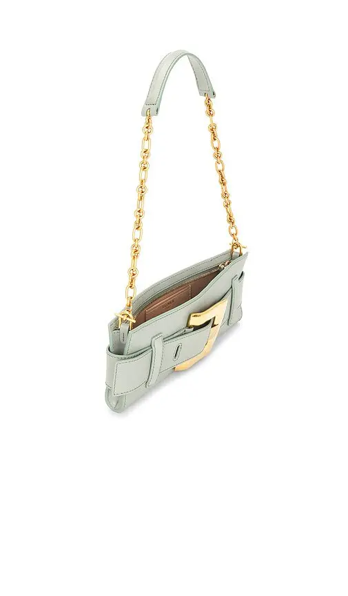 Balmain Anthem Clutch - Mint