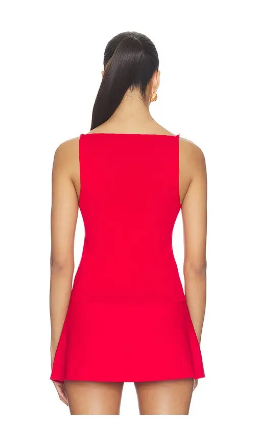 Cult Gaia Sleeveless Top With Gold-tone Hardware