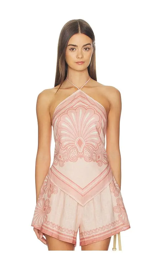 SHANI SHEMER Rosa Halter Top