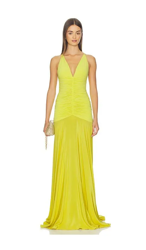 Silvia Tcherassi Sana Dress - Yellow