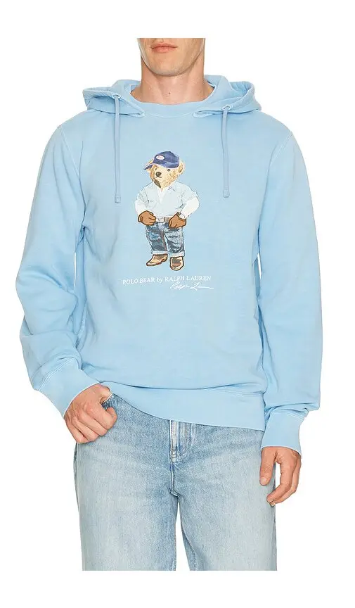 Polo Ralph Lauren Long Sleeve Fleece Hoodie - Blue