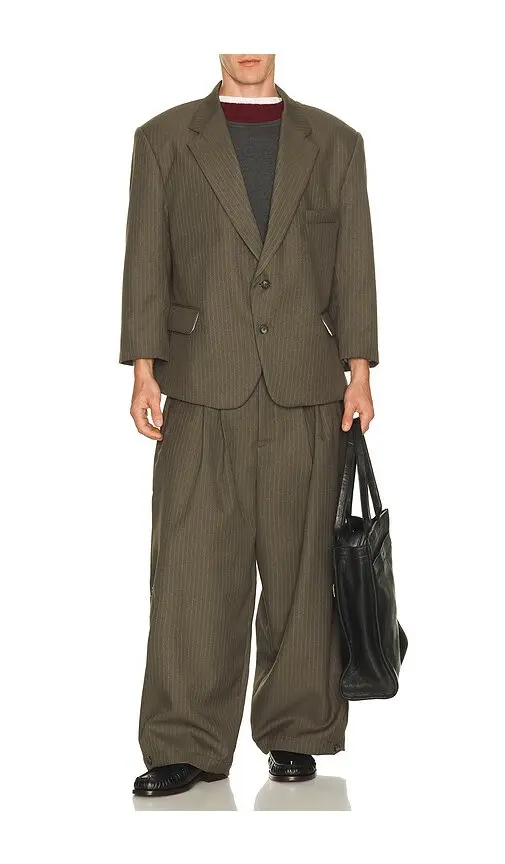ART COMMUNITY Japanese Wool Blazer In . Also