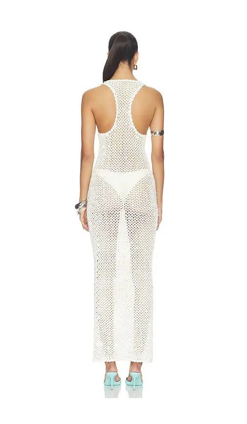 Superdown Zia Crochet Maxi Dress