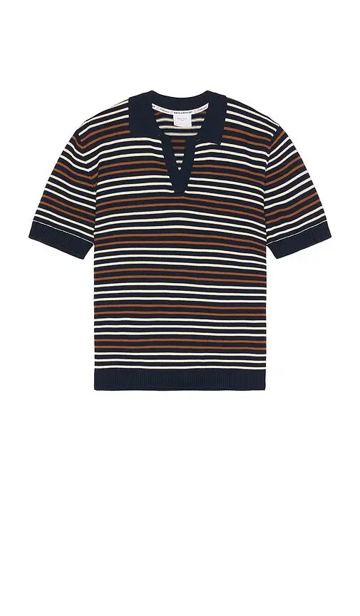 PERCIVAL Casa Martini Knitted Polo In . Also