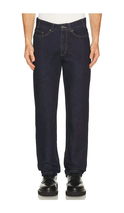PERCIVAL Straight Leg Denim Jeans - Blue